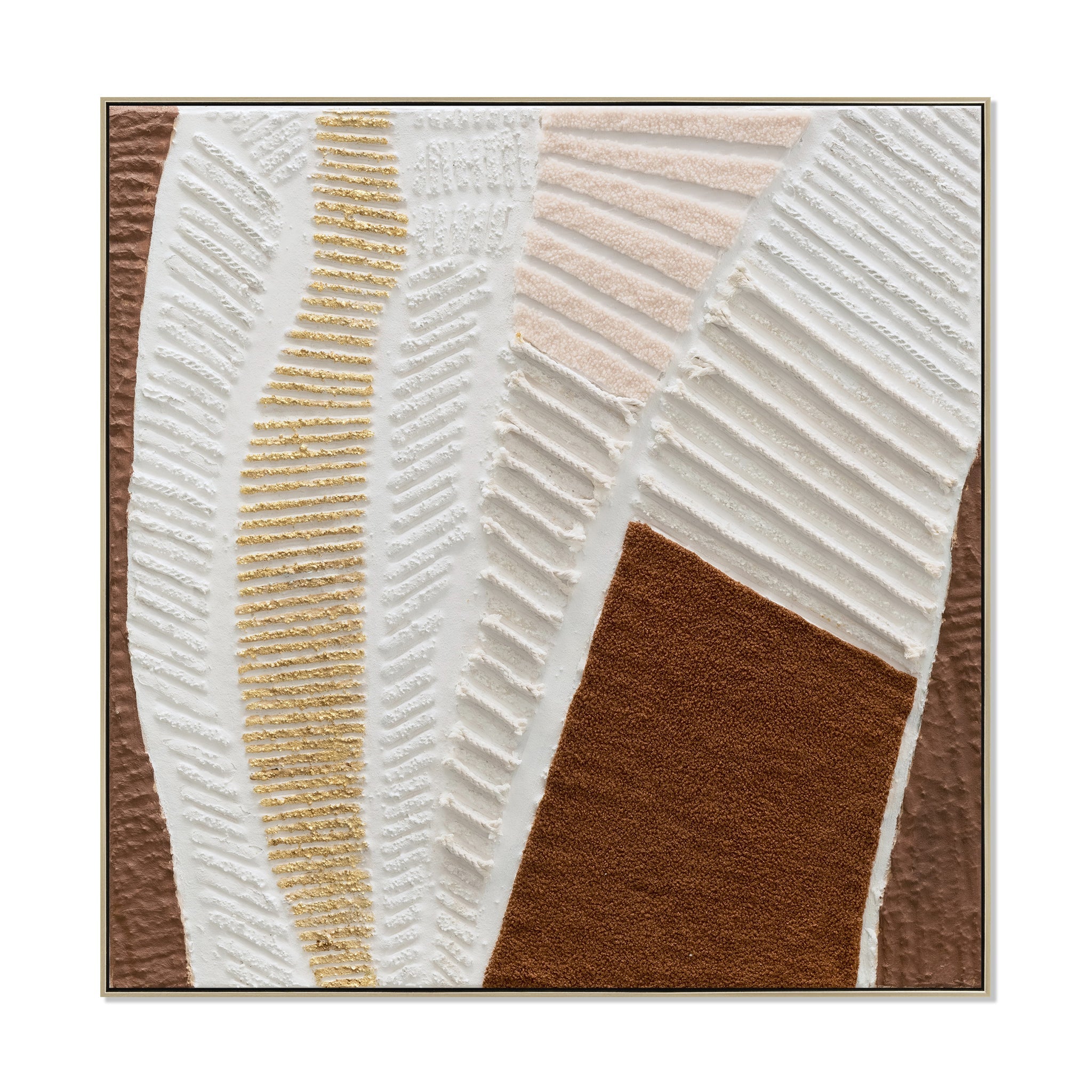 CAR12200-CLO 100 x 100cm Framed Canvas - Na... | Calibre Furniture