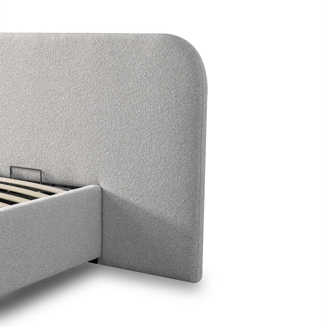 CBD10048-MI King Sized Bed Frame - Clay Gre... | Calibre Furniture