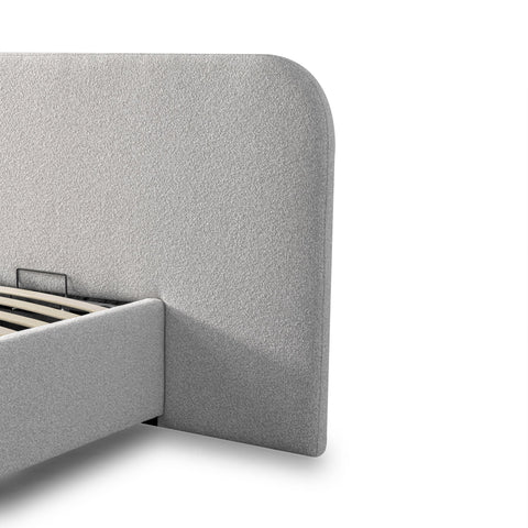 CBD10048-MI King Sized Bed Frame - Clay Gre... | Calibre Furniture
