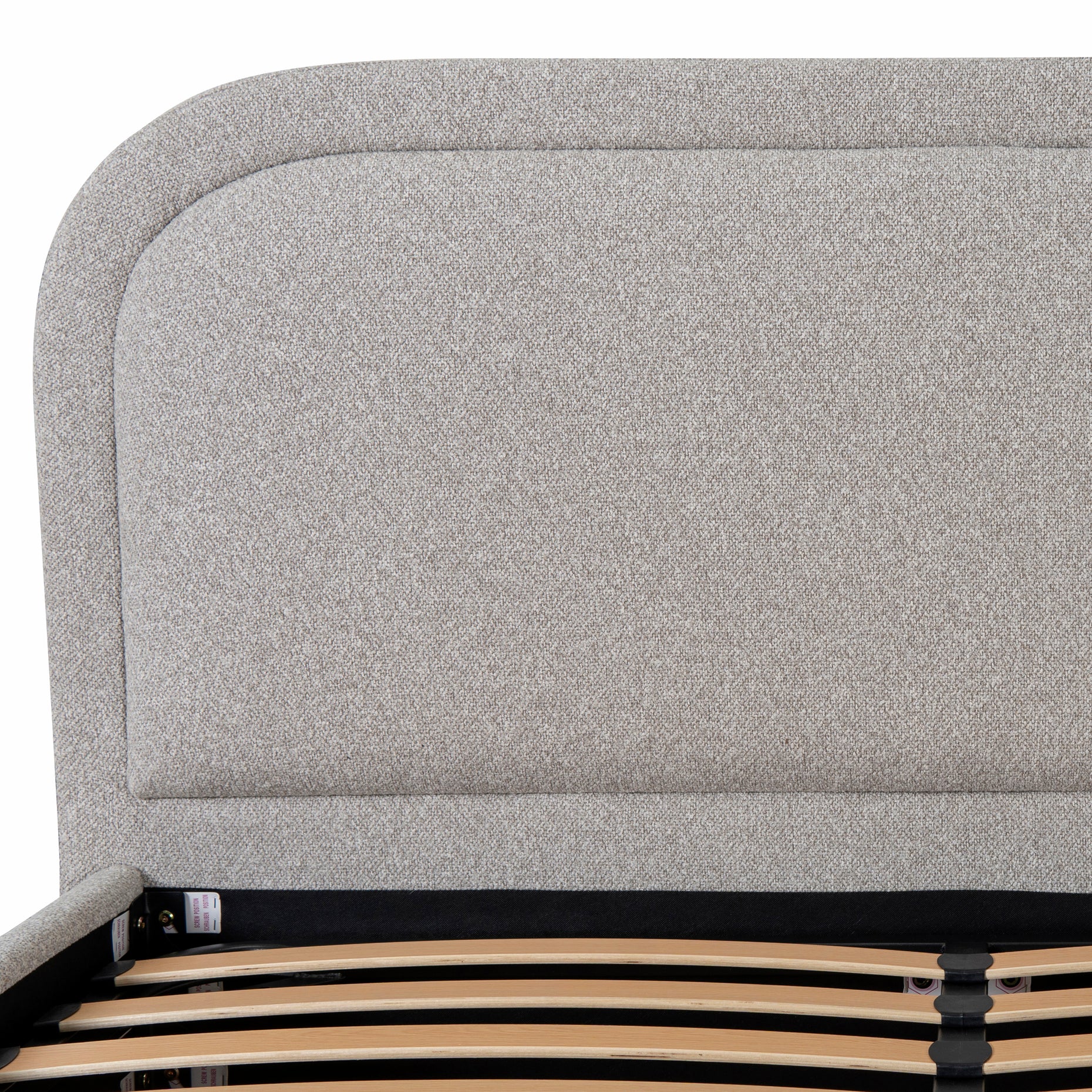 CBD8830-YO King Bed Frame - Clay Grey | Calibre Furniture