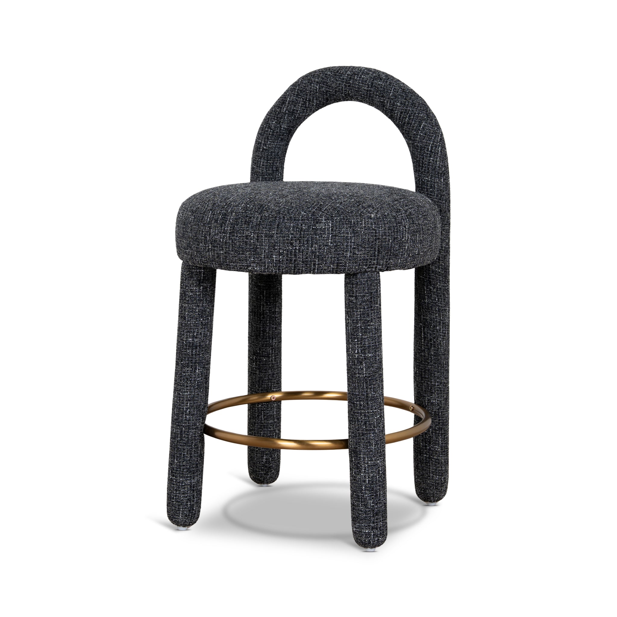 CBS10495-MY 65cm Bar Stool - Field Charcoal | Calibre Furniture