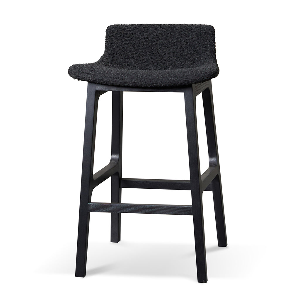 CBS8153-SD 65cm Bar Stool - Full Black | Calibre Furniture