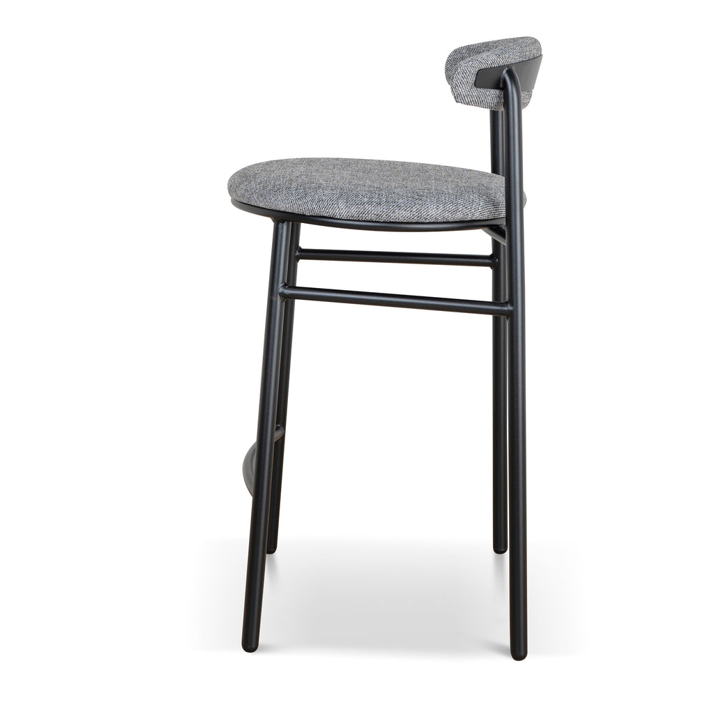 CBS8951-SD 65cm Bar Stool - Lava Grey (Set ... | Calibre Furniture