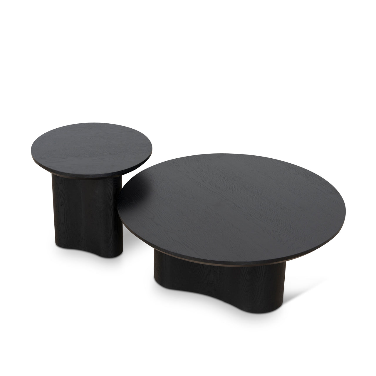 CCF10590-KD Nested Coffee Table - Full Black | Calibre Furniture