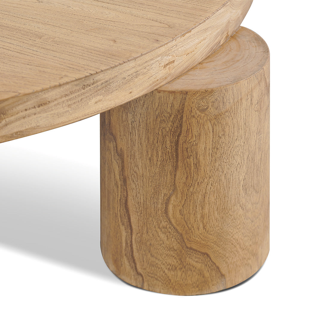 CCF8421 95cm Coffee Table - Natural | Calibre Furniture