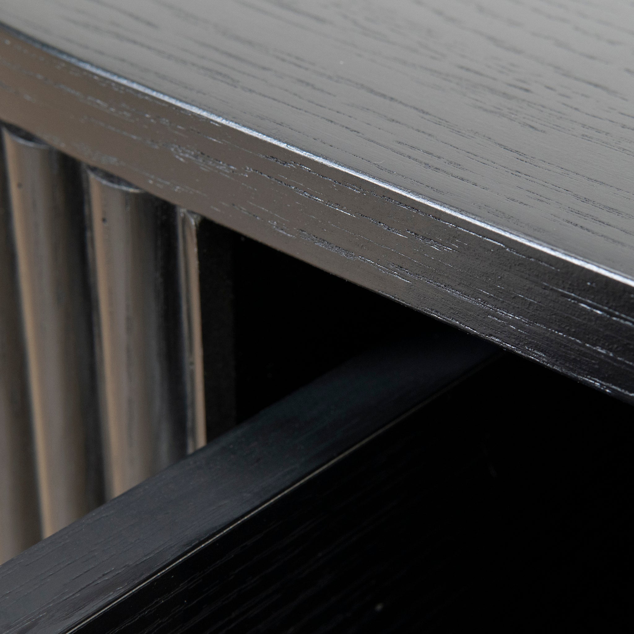 CCF8626-KD 1.2m Coffee Table - Full Black | Calibre Furniture