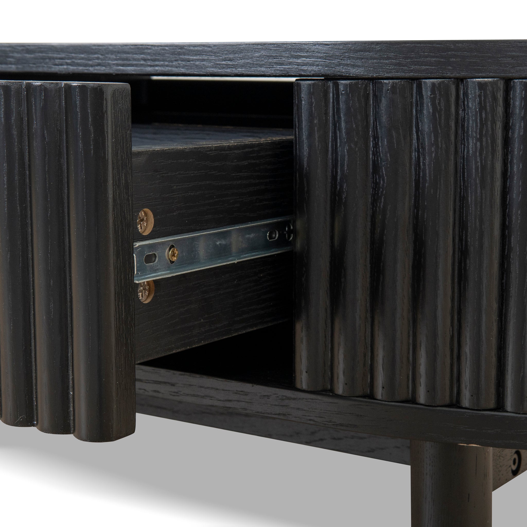 CCF8626-KD 1.2m Coffee Table - Full Black | Calibre Furniture