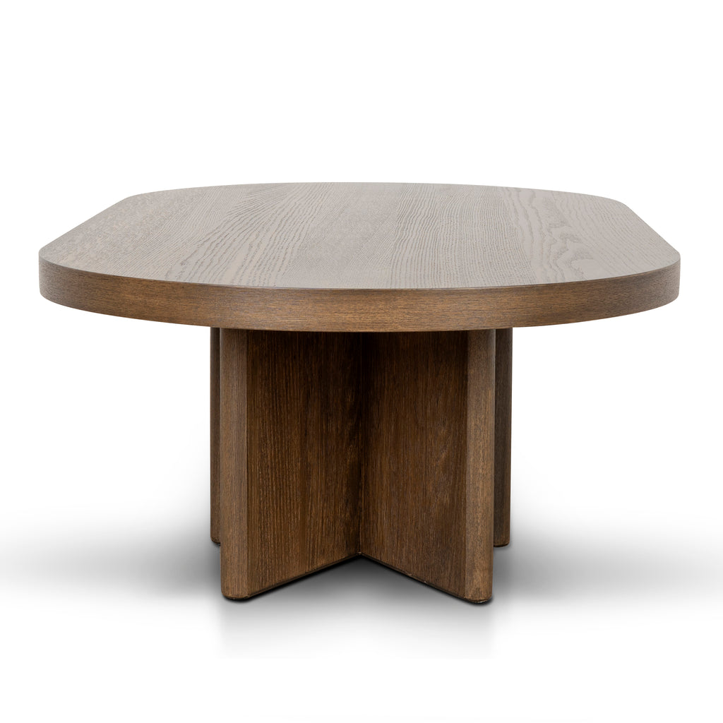 CCF8705-VA 1.3m Pill Shape Coffee Table - C... | Calibre Furniture