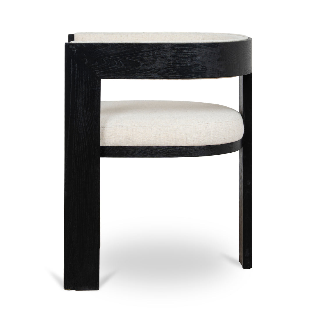 CDC10564-LJ Black ELM Dining Chair - Dawn B... | Calibre Furniture