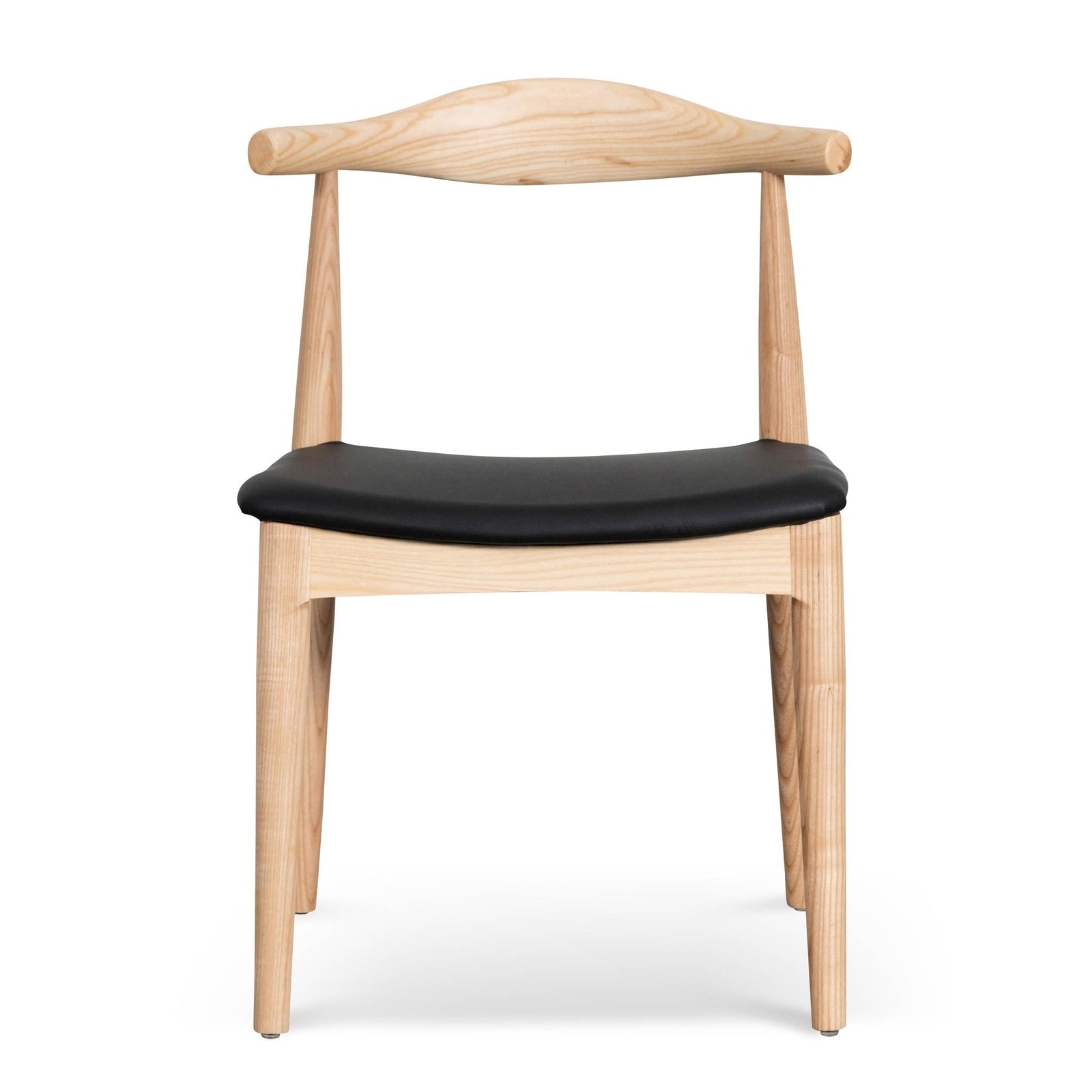 CDC179 Elbow Dining Chair - Natural Ash (Se... | Calibre Furniture