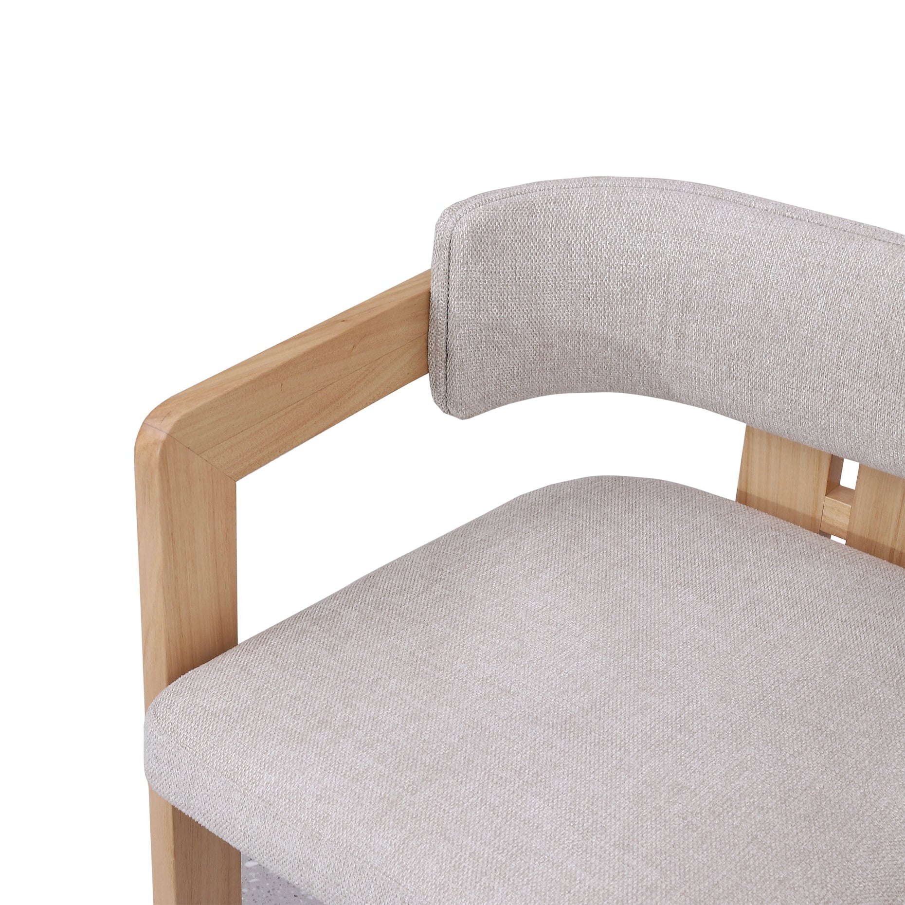 CDC8772-MA Natural Ash Dining Chair - Stone... | Calibre Furniture