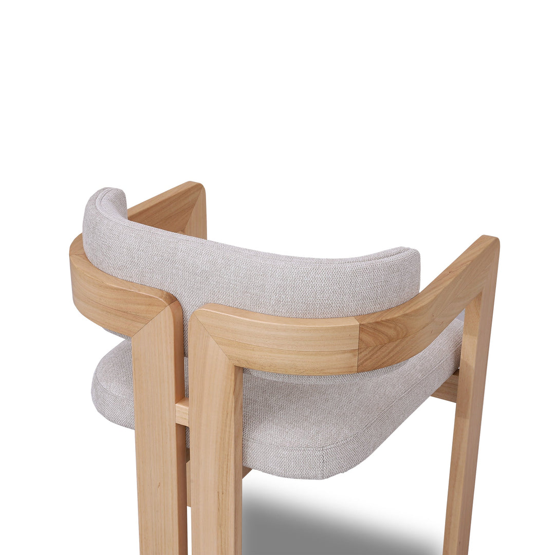 CDC8772-MA Natural Ash Dining Chair - Stone... | Calibre Furniture