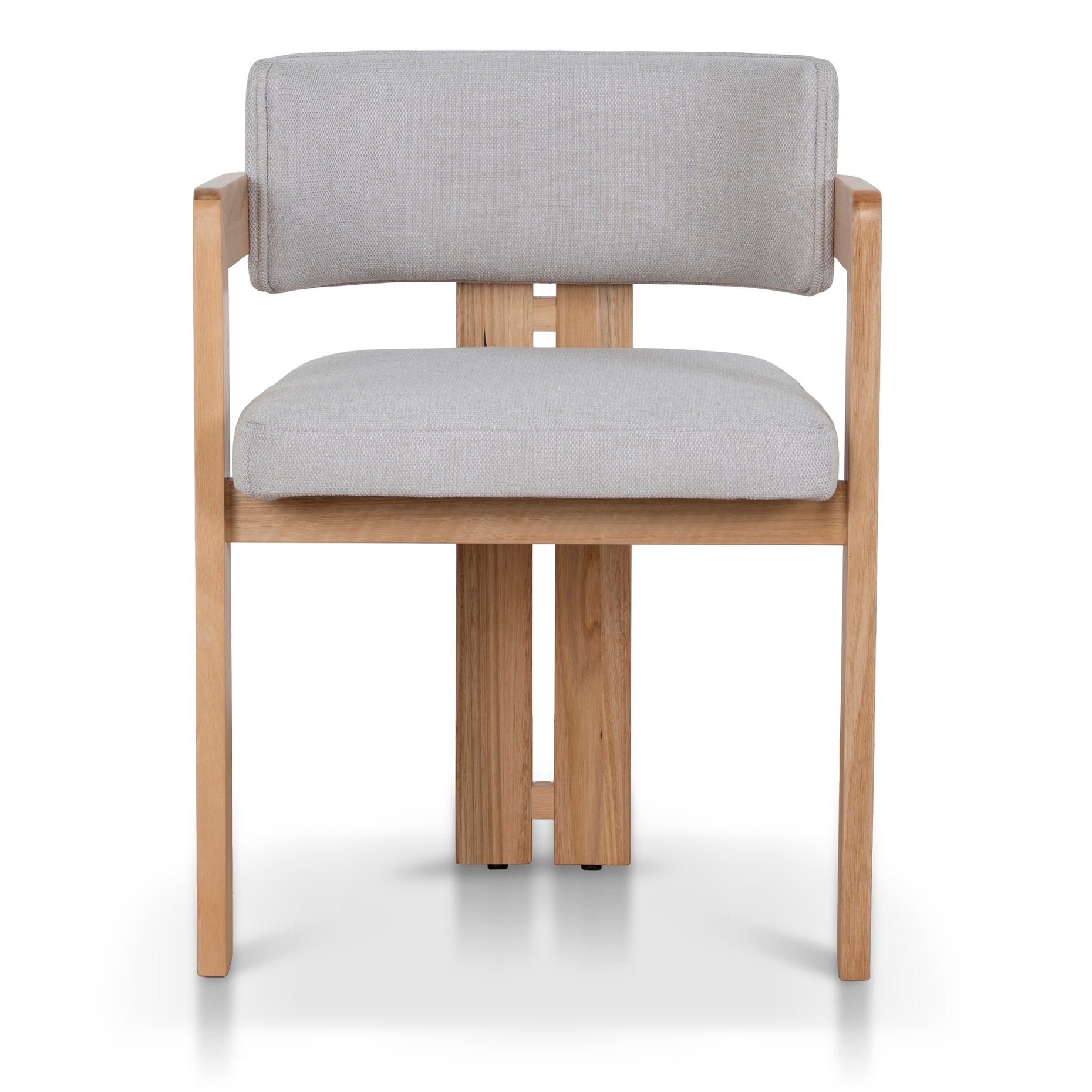 CDC8772-MA Natural Ash Dining Chair - Stone... | Calibre Furniture