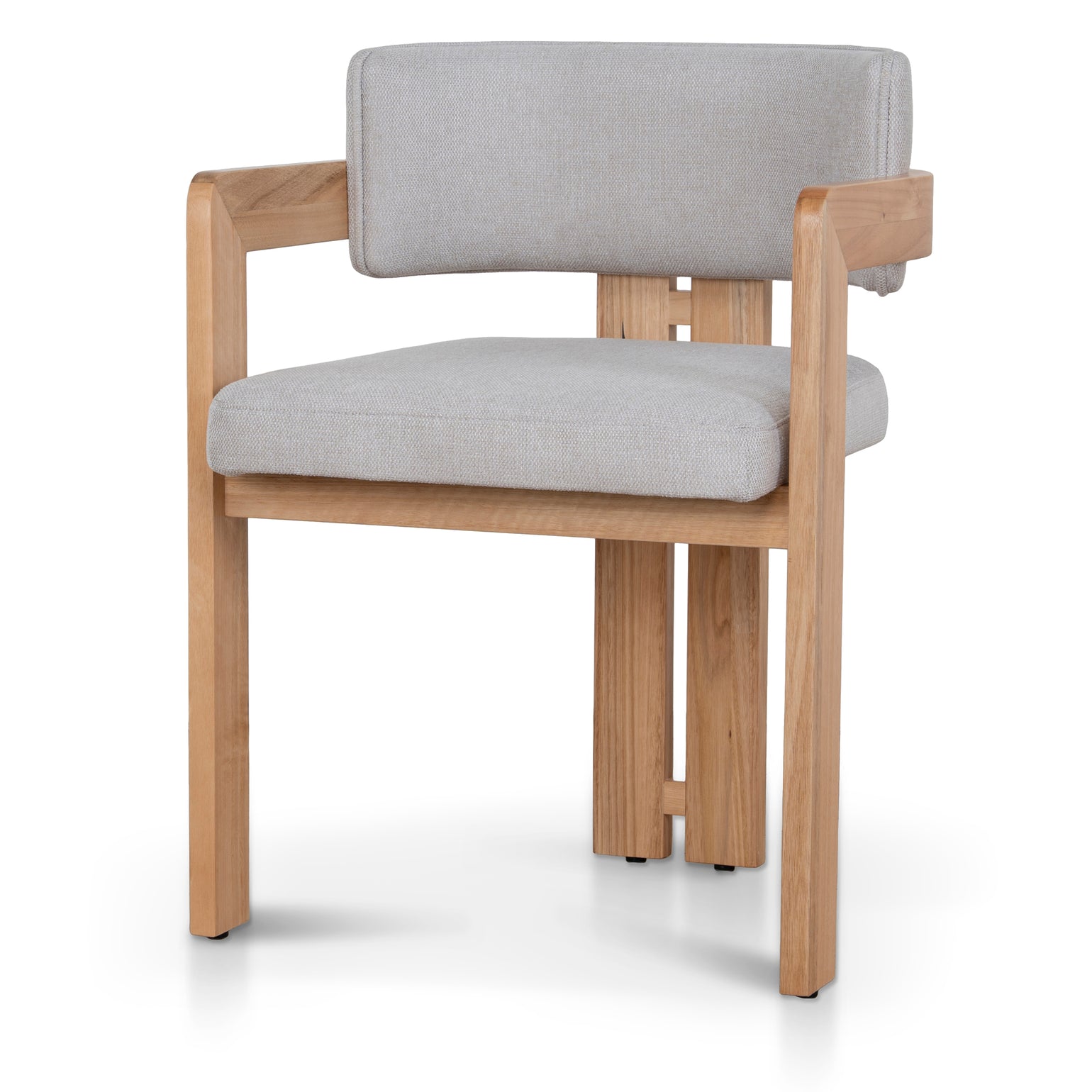 CDC8772-MA Natural Ash Dining Chair - Stone... | Calibre Furniture