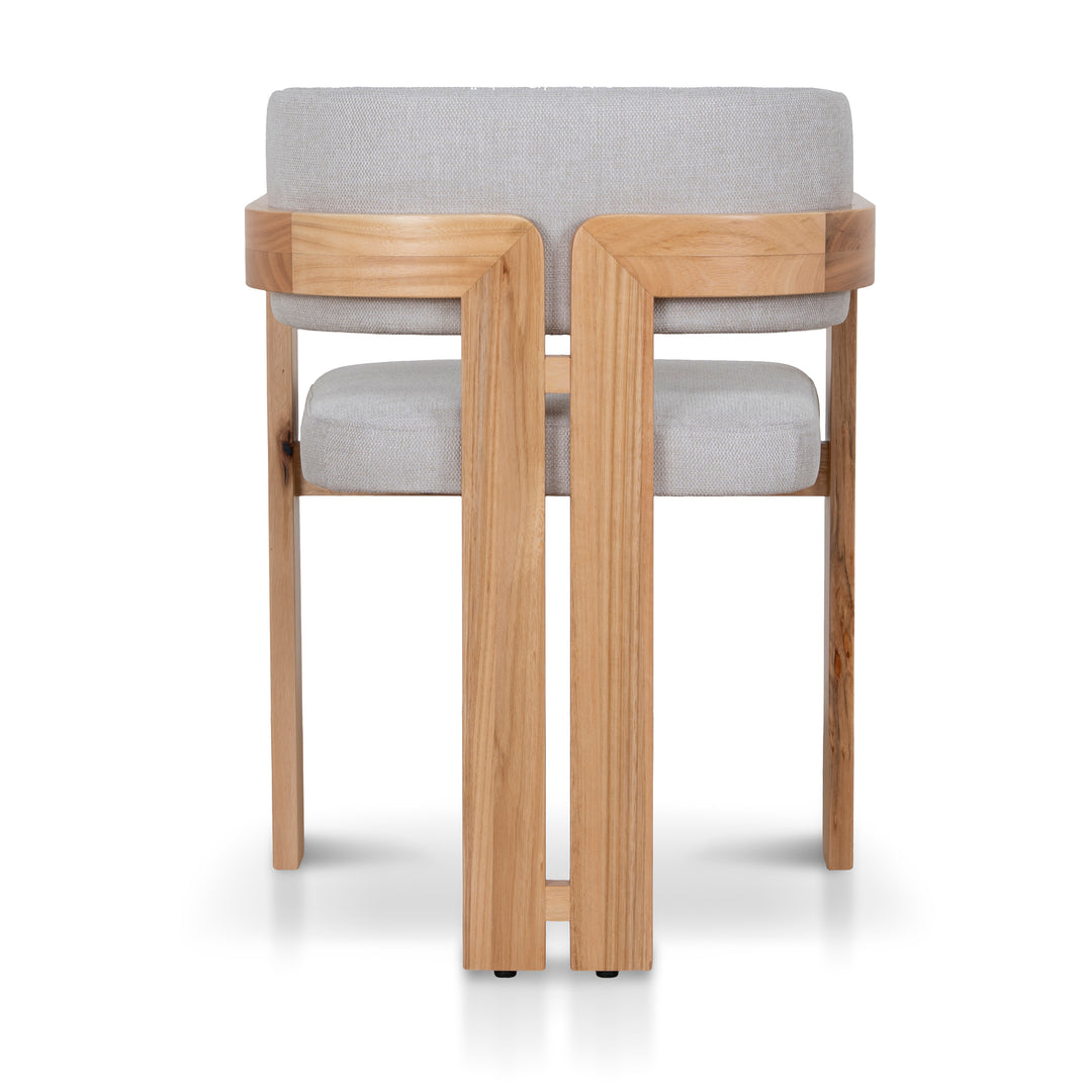 CDC8772-MA Natural Ash Dining Chair - Stone... | Calibre Furniture