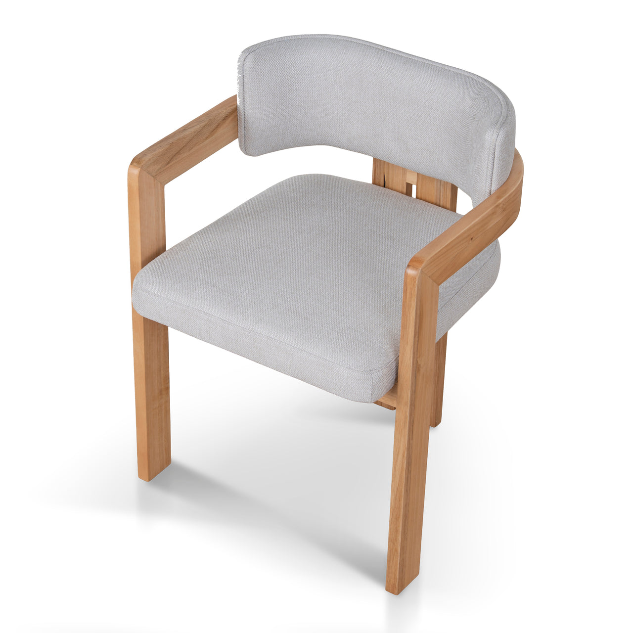 CDC8772-MA Natural Ash Dining Chair - Stone... | Calibre Furniture