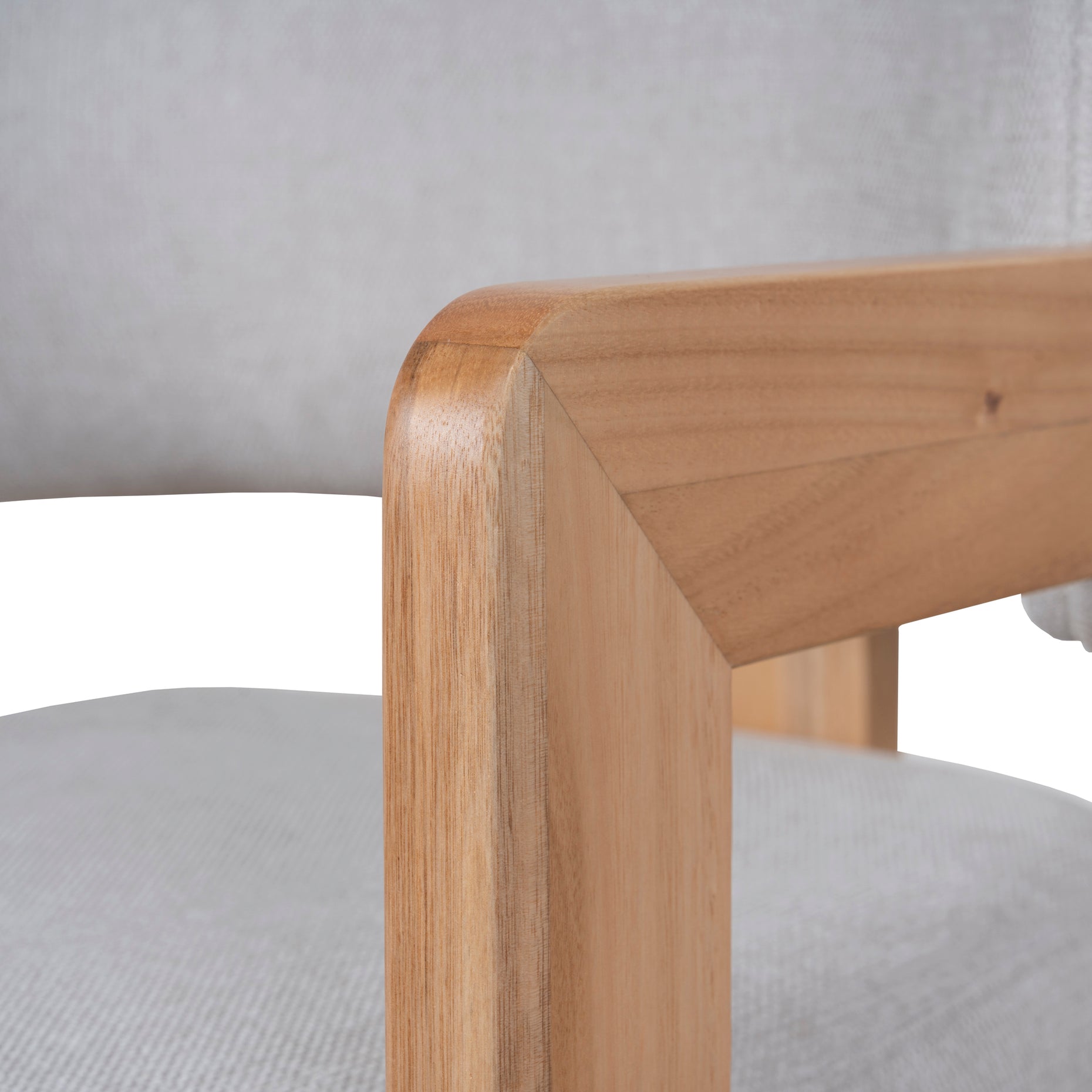 CDC8772-MA Natural Ash Dining Chair - Stone... | Calibre Furniture