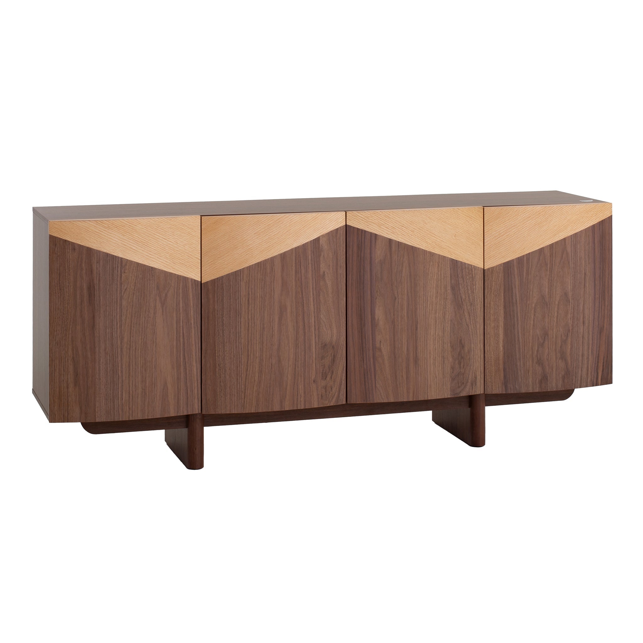 CDT10019-IG 1.8m Sideboard - Walnut | Calibre Furniture