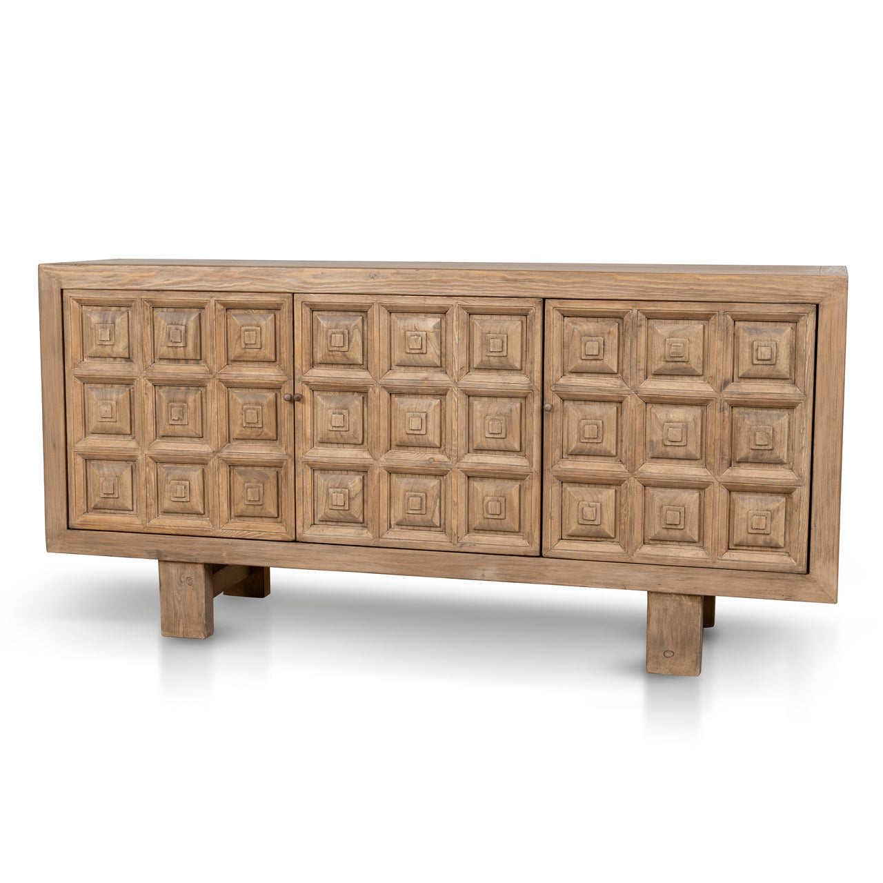 CDT10235-NA 1.83m Elm Sideboard Unit - Natu... | Calibre Furniture