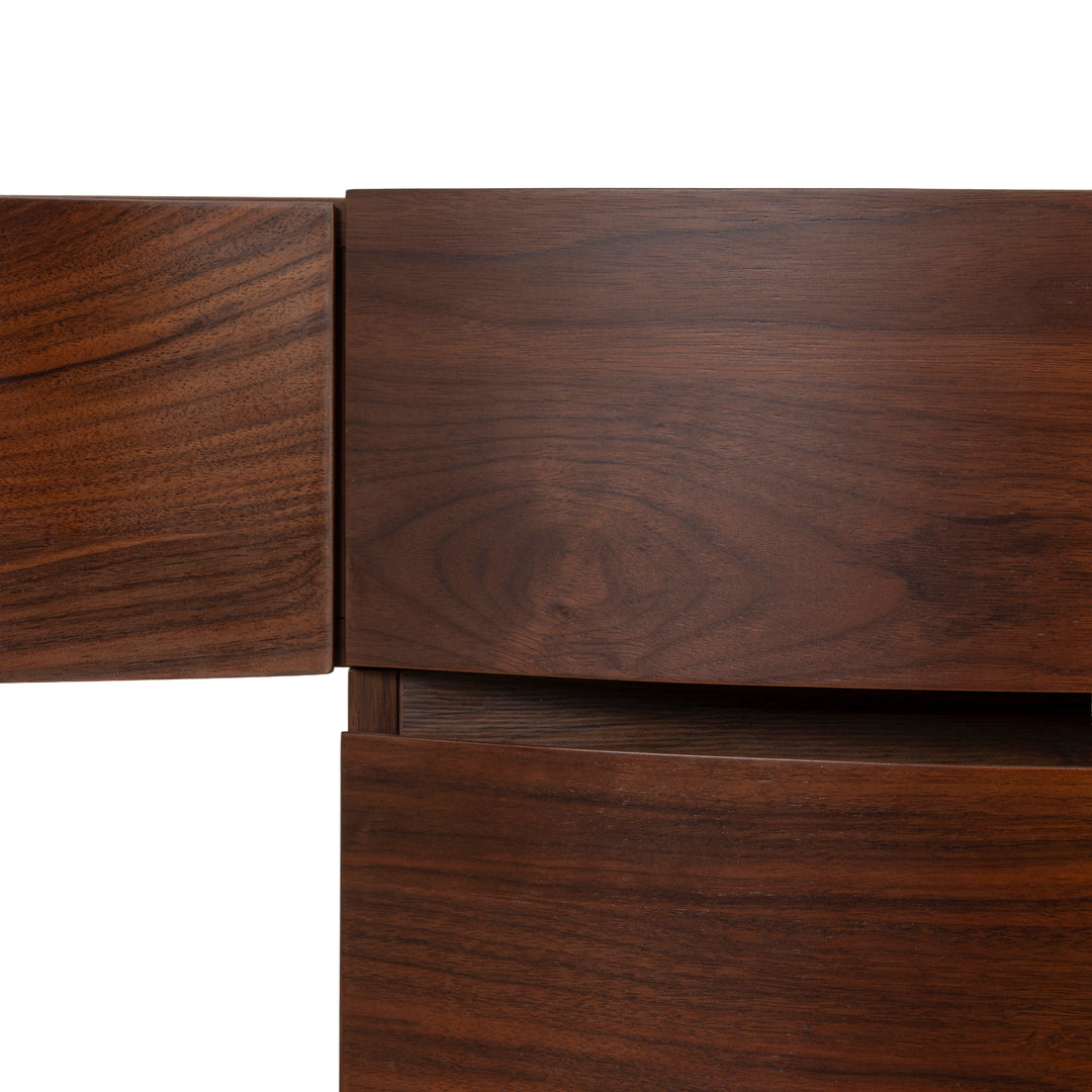 CDT10247-IG Home Office Desk - Walnut | Calibre Furniture