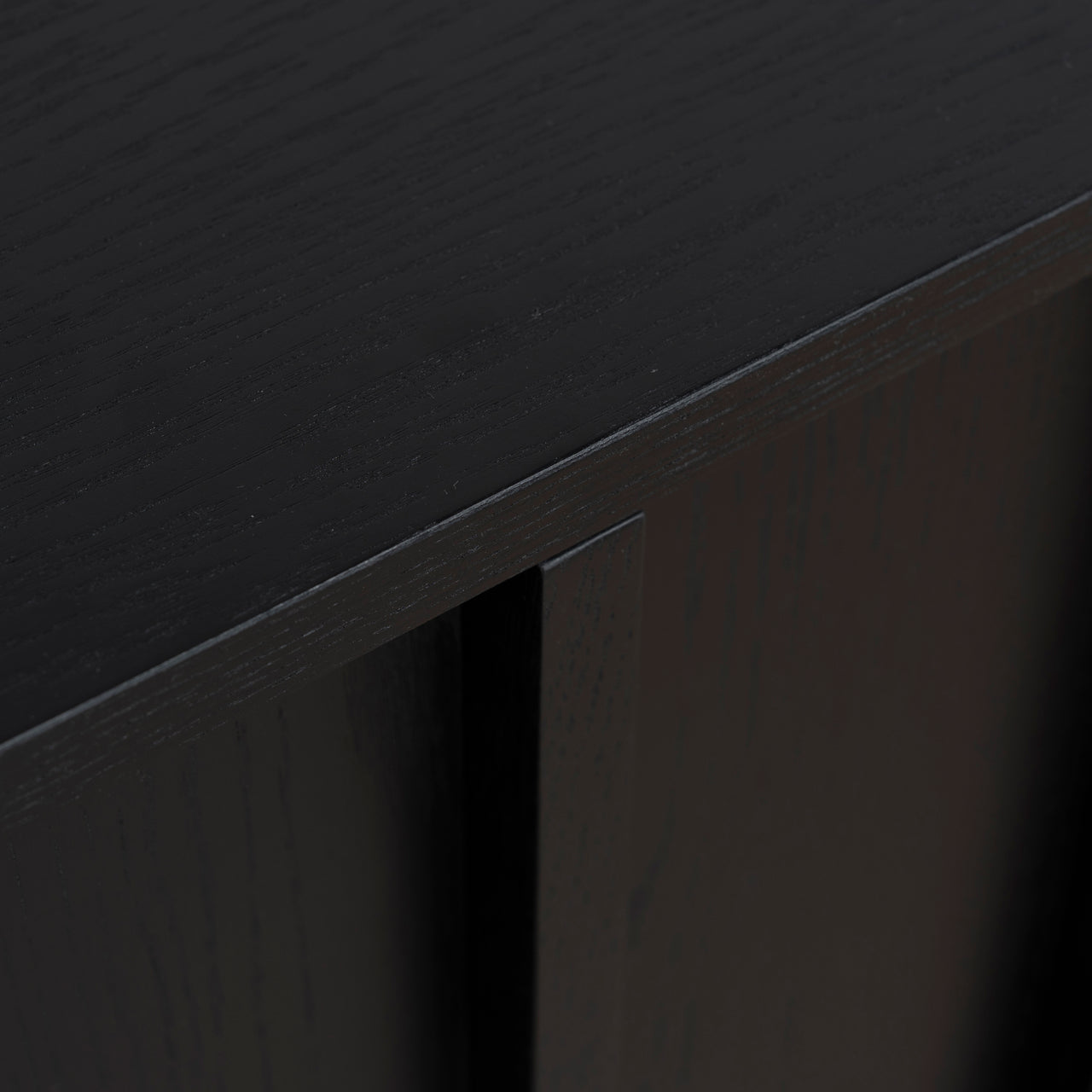 CDT10588-KD 100cm Sideboard Unit - Full Black | Calibre Furniture