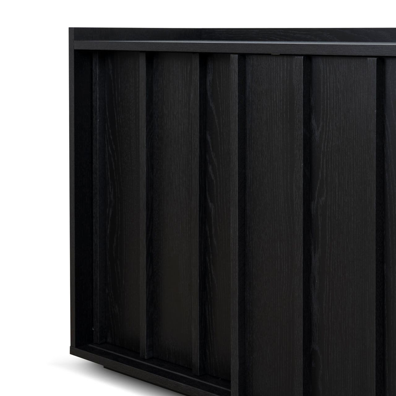 CDT10588-KD 100cm Sideboard Unit - Full Black | Calibre Furniture