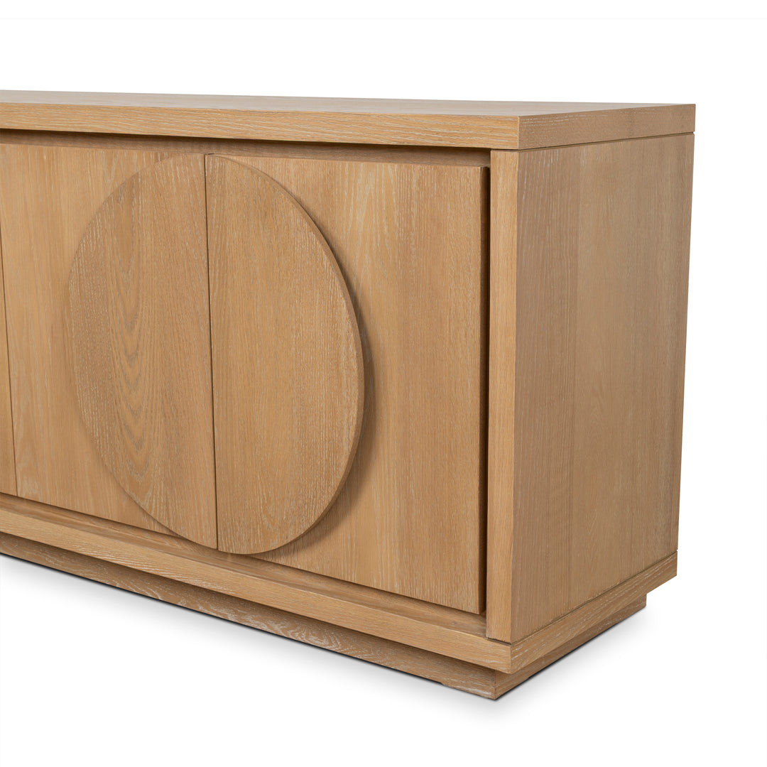 CDT6309-VA 2m Buffet Unit - Dusty Oak | Calibre Furniture