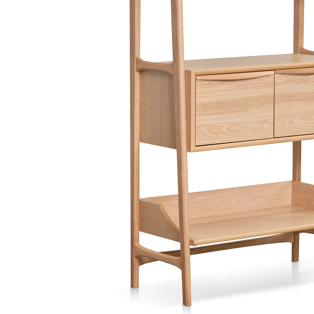 CDT8387-VN Bookcase - Natural Oak | Calibre Furniture