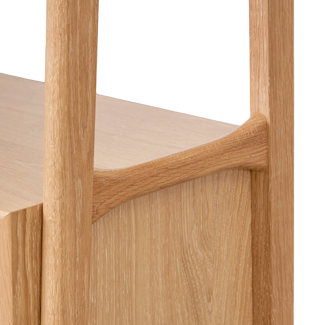 CDT8387-VN Bookcase - Natural Oak | Calibre Furniture