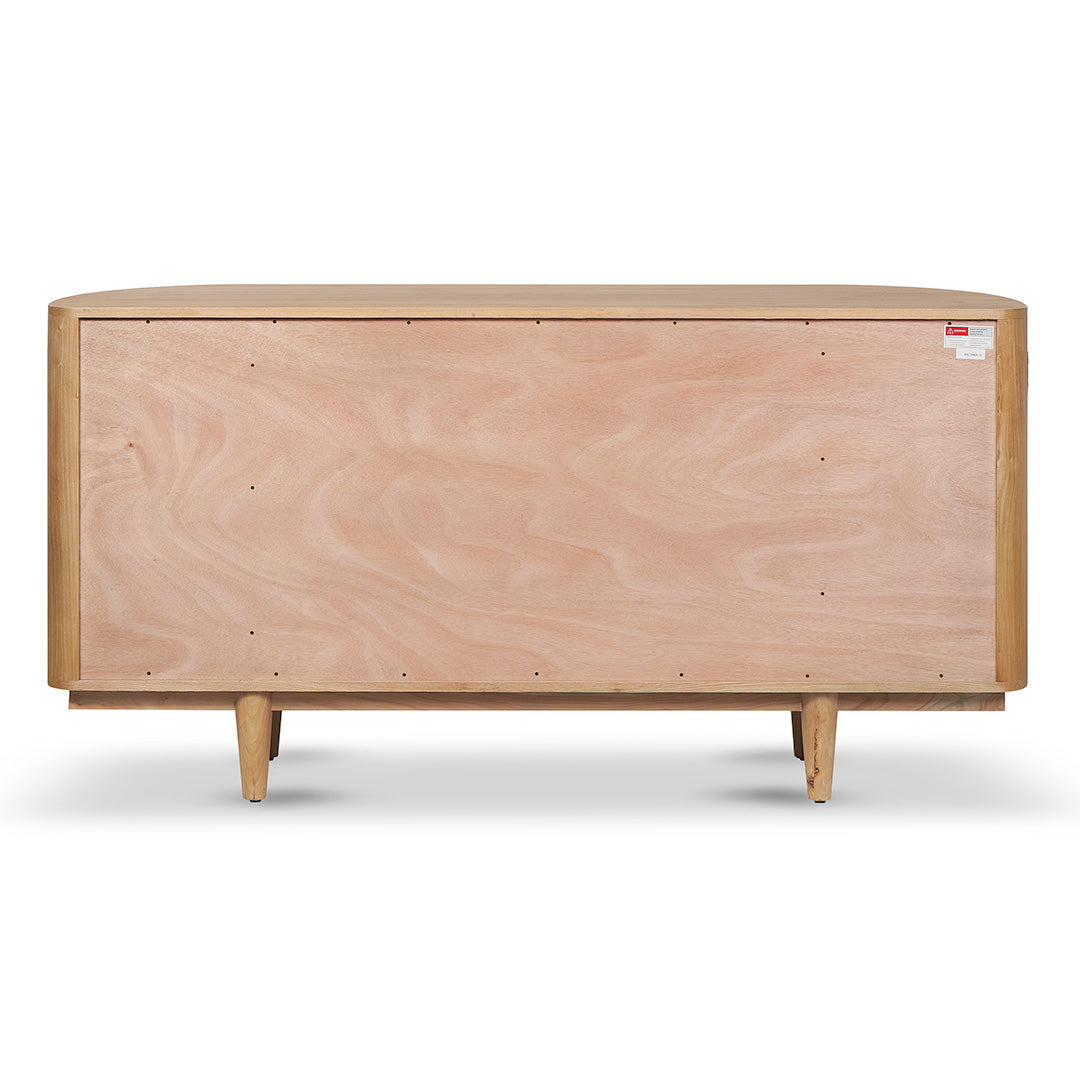 CDT8406-NI 1.7m Natural Elm Sideboard - Rat... | Calibre Furniture
