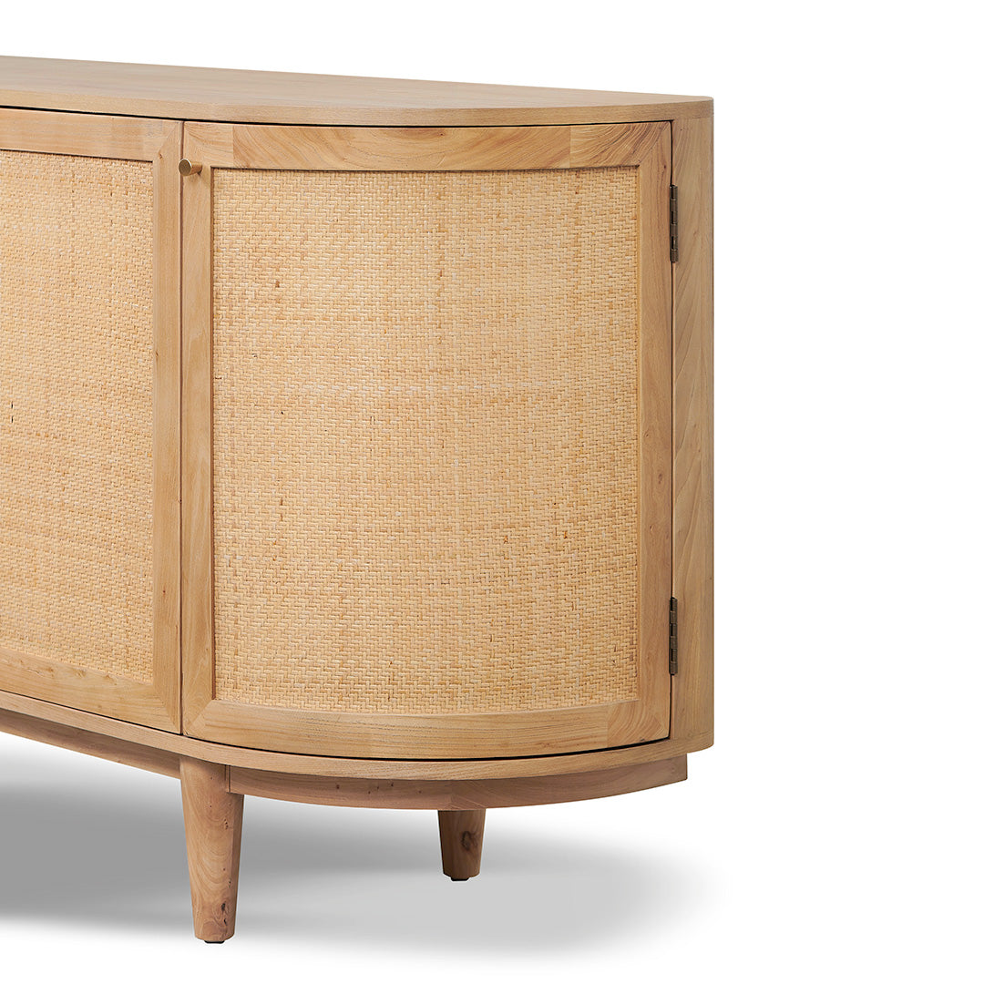 CDT8406-NI 1.7m Natural Elm Sideboard - Rat... | Calibre Furniture