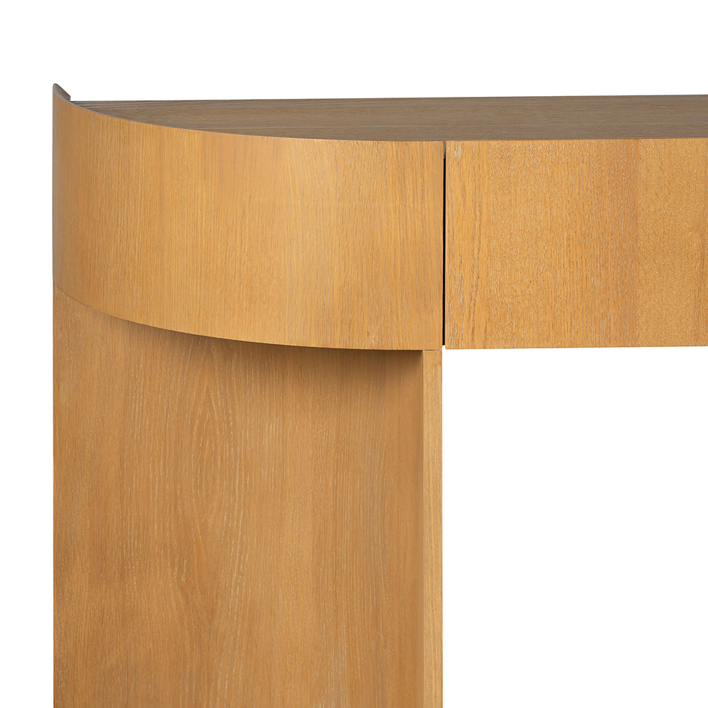 CDT8521-VA 1.5m Console Table - Dusty Oak | Calibre Furniture
