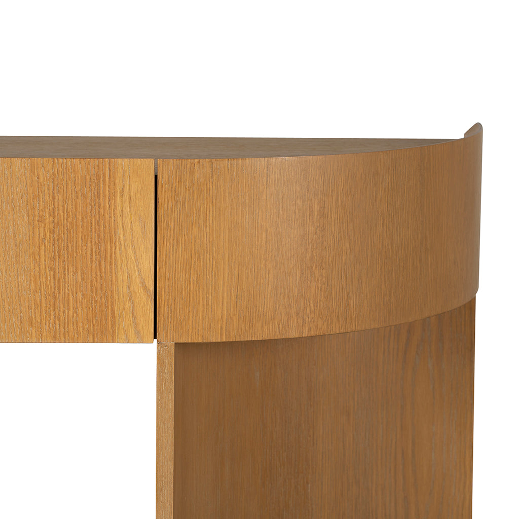 CDT8521-VA 1.5m Console Table - Dusty Oak | Calibre Furniture