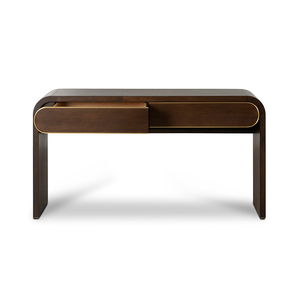 CDT8527-VA 1.5m Console Table - Walnut | Calibre Furniture