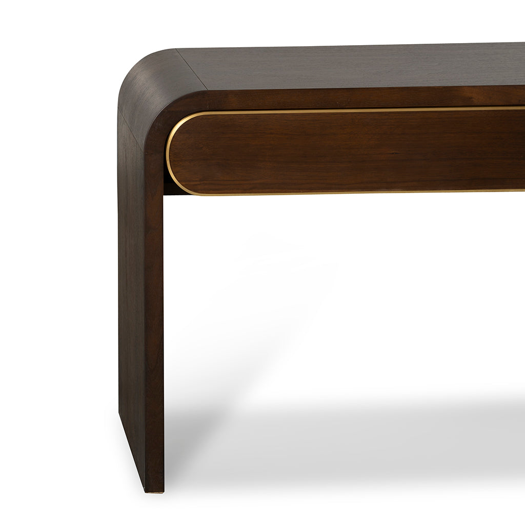 CDT8527-VA 1.5m Console Table - Walnut | Calibre Furniture