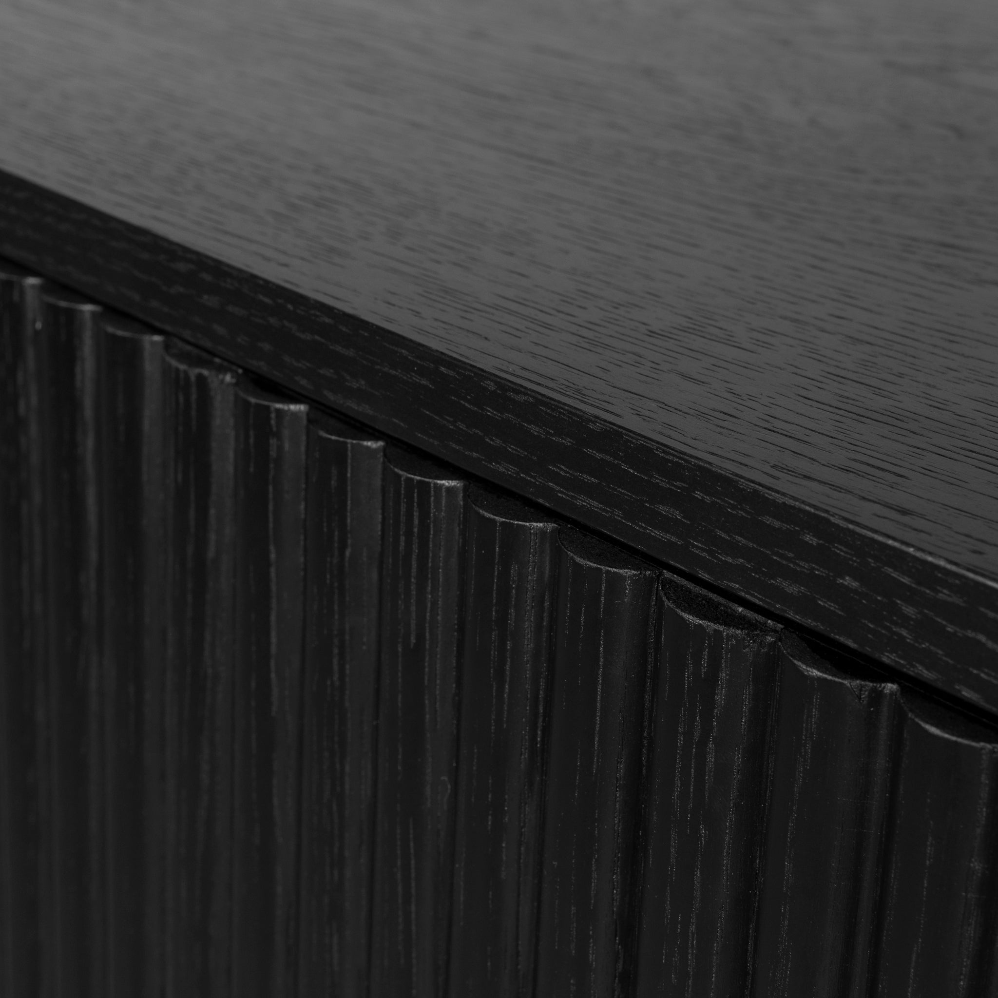 CDT8620-KD 1.2m Sideboard Unit - Full Black | Calibre Furniture