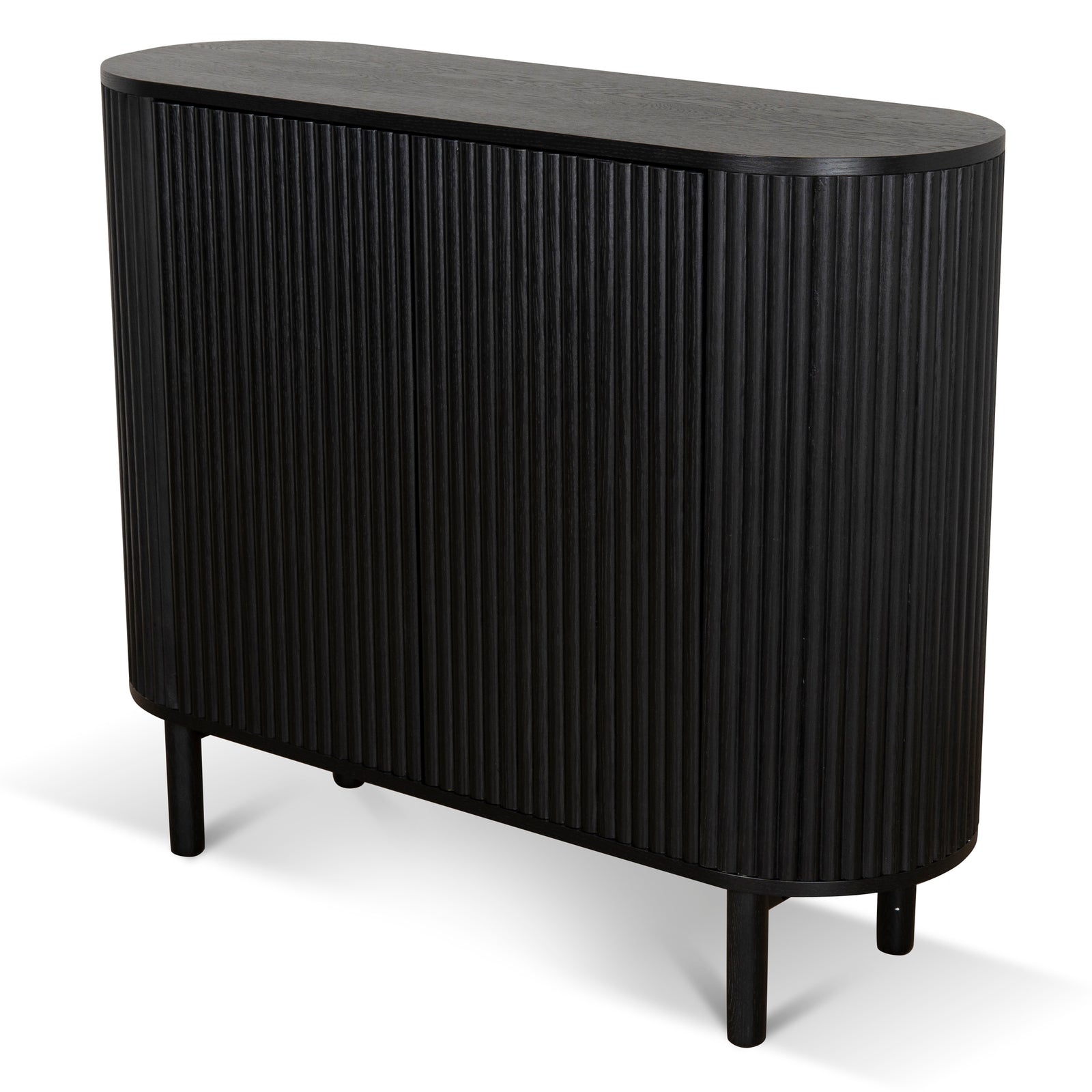 CDT8620-KD 1.2m Sideboard Unit - Full Black | Calibre Furniture