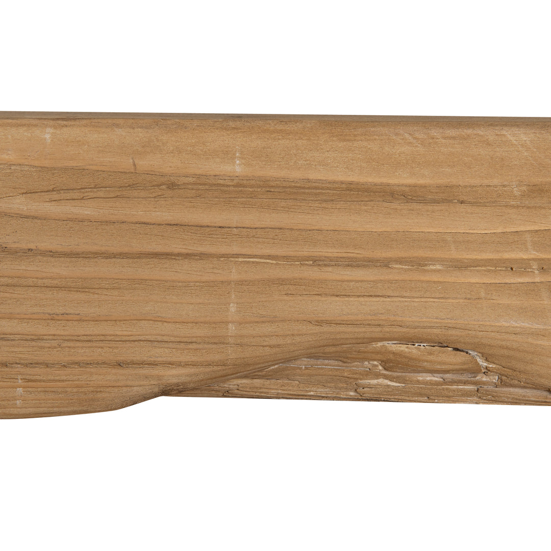 CDT8655-NA 2.2m Elm Dining Table - Natural | Calibre Furniture