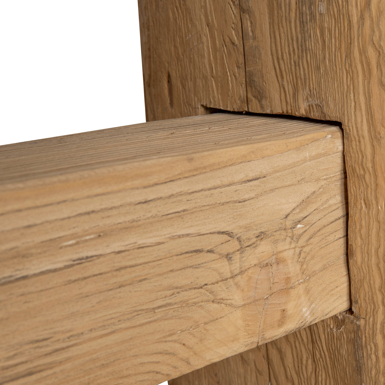 CDT8655-NA 2.2m Elm Dining Table - Natural | Calibre Furniture