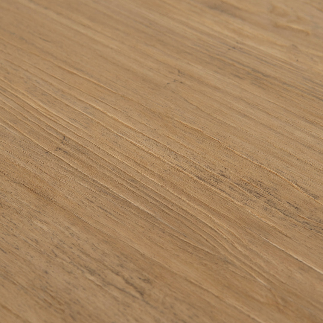 CDT8655-NA 2.2m Elm Dining Table - Natural | Calibre Furniture