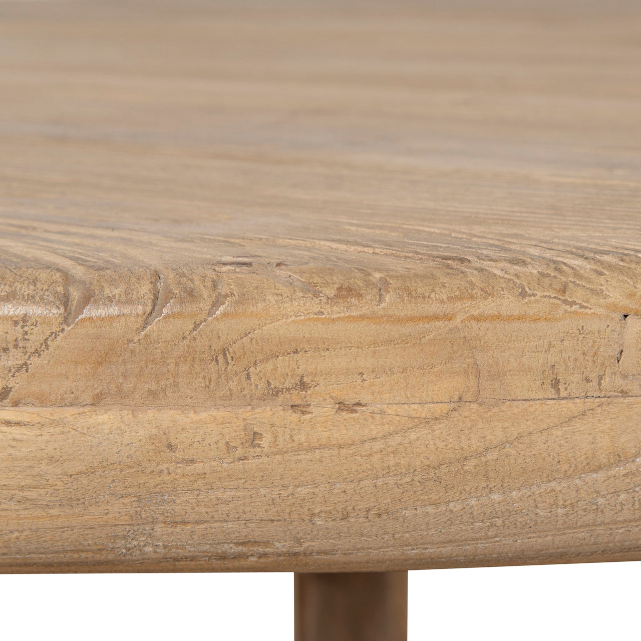 CDT8658-NA 1.52m Elm Round Dining Table - N... | Calibre Furniture