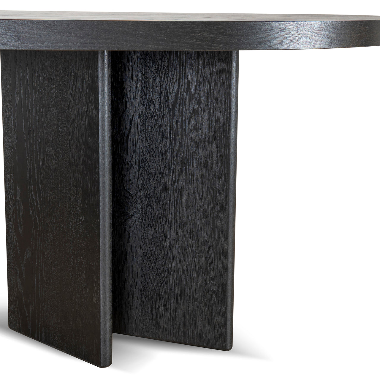 CDT8699-VA 3m Pill Shape Dining Table - Tex... | Calibre Furniture