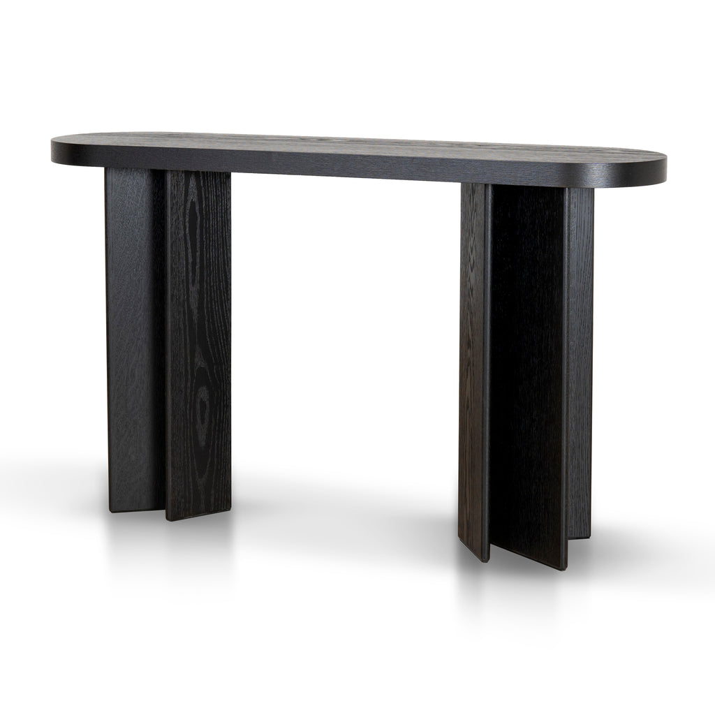 CDT8702-VA 1.3m Pill Shape Console Table - ... | Calibre Furniture