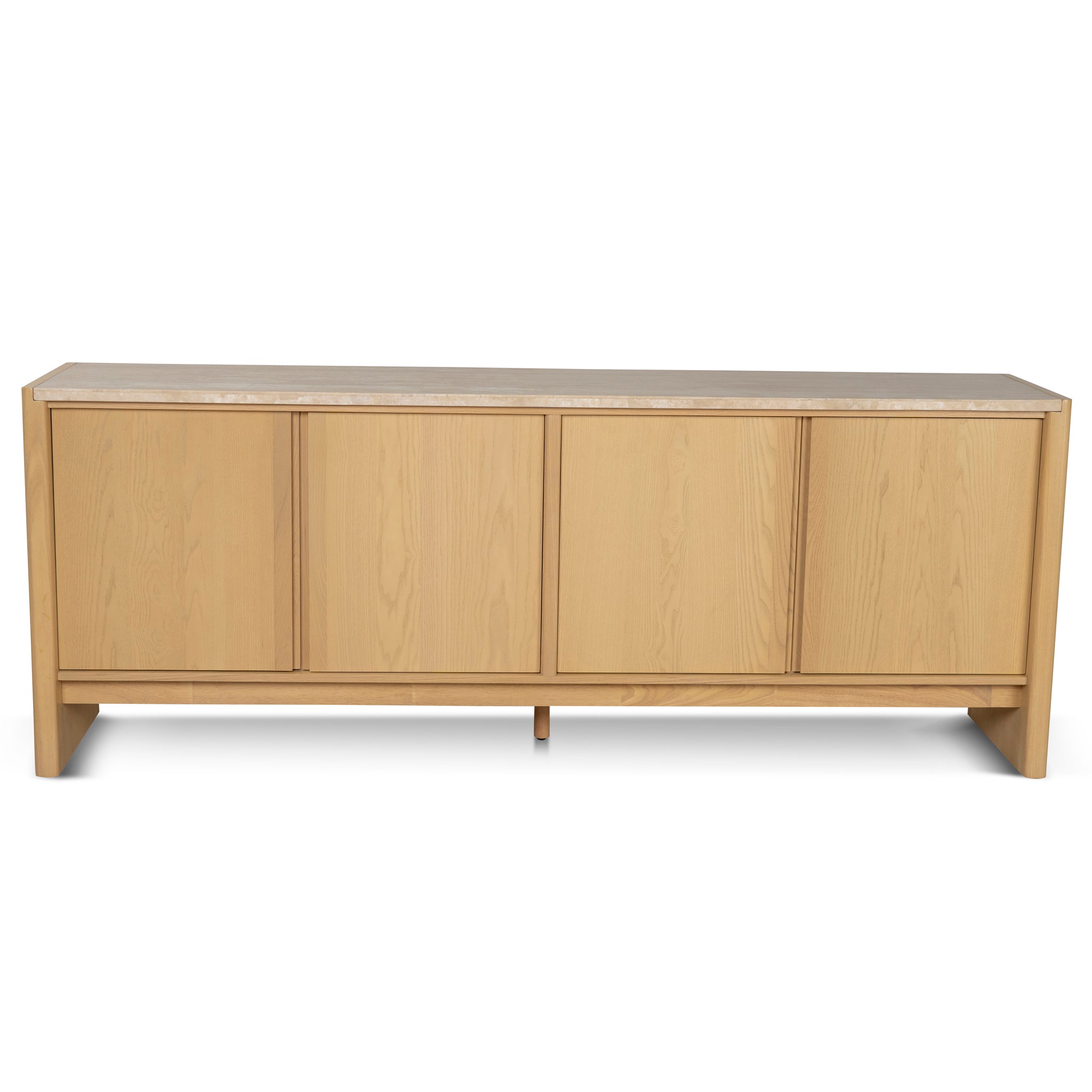 CDT8736-KK 2.1m Travertine Top Sideboard Un... | Calibre Furniture