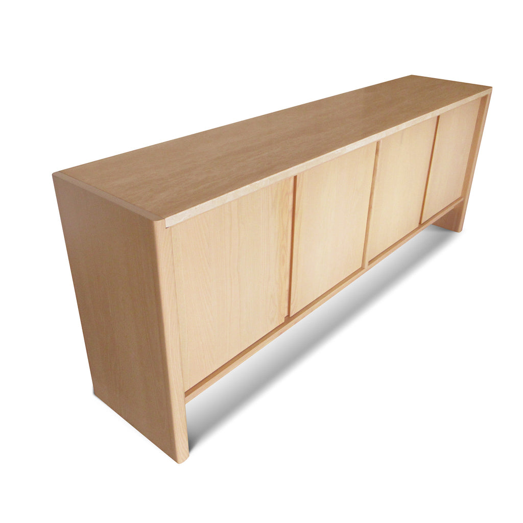 CDT8736-KK 2.1m Travertine Top Sideboard Un... | Calibre Furniture