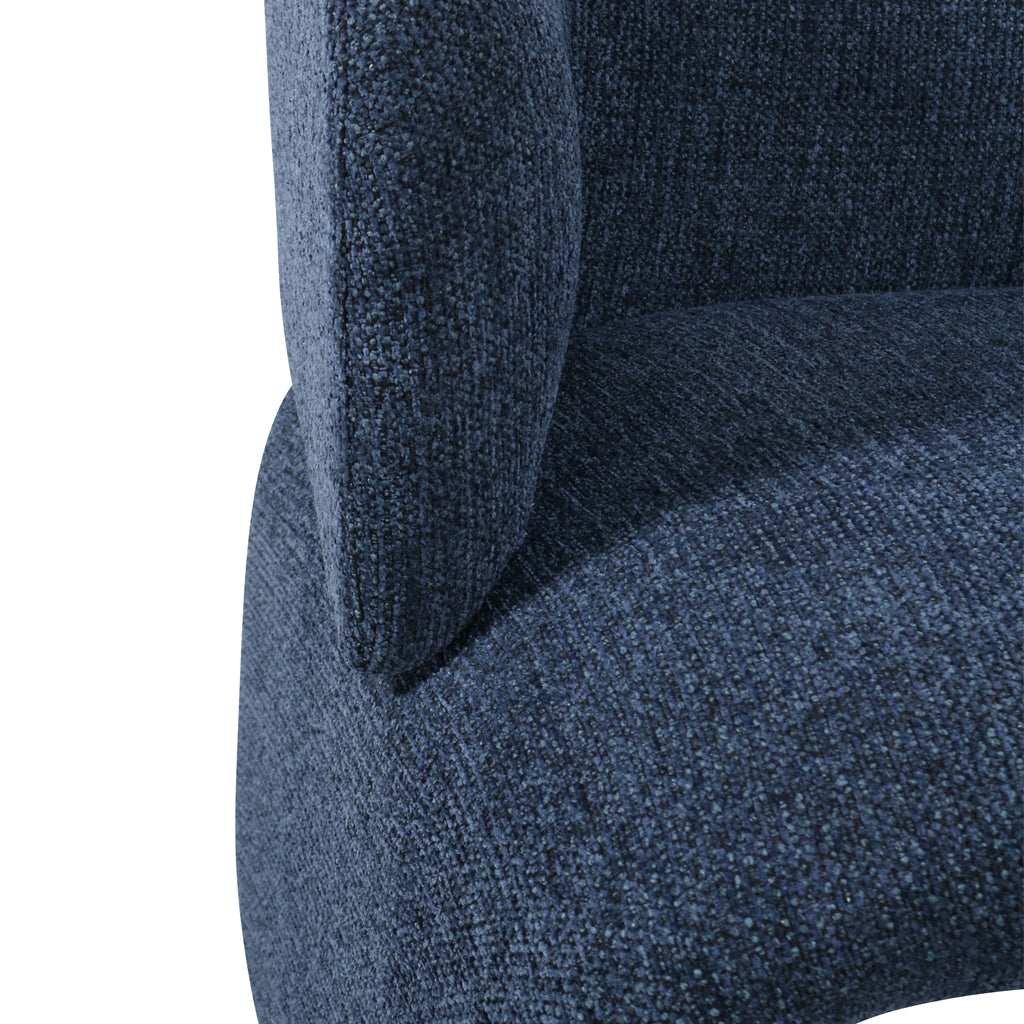 CLC10014-OLS Armchair - Coral Dark Blue | Calibre Furniture