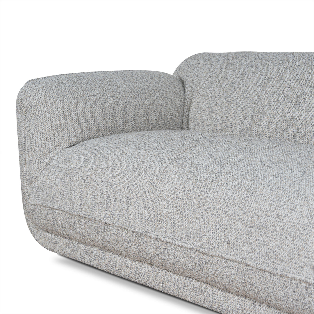 CLC10977-IG 3 Seater Sofa - Noah Silver Lin... | Calibre Furniture
