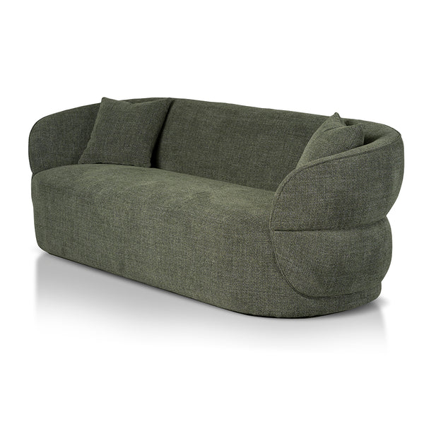 CLC8569-CA 3 Seater Sofa- Moss Green | Calibre Furniture