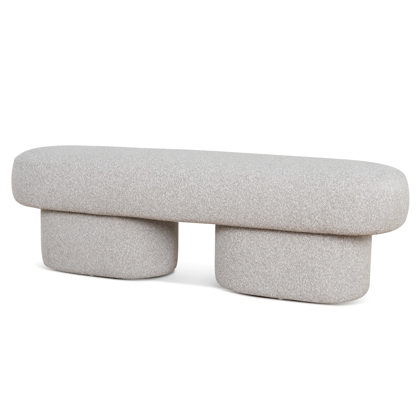CLC8673-YY 1.5m Long Ottoman Bench - Clay Grey | Calibre Furniture