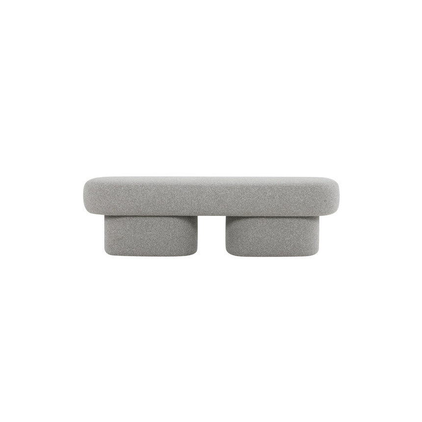 CLC8673-YY 1.5m Long Ottoman Bench - Clay Grey | Calibre Furniture